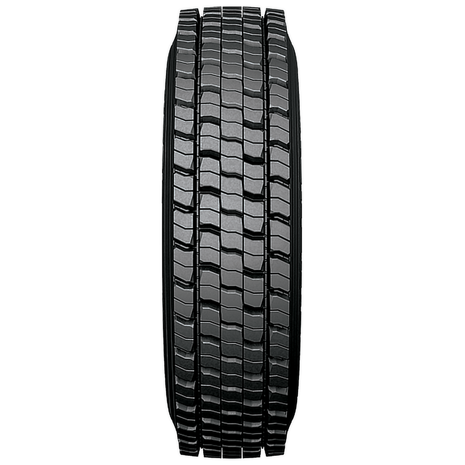 Set of 8 Tires 11R22.5 Continental HDR2+ Drive Open Shoulder 16 Ply L ...